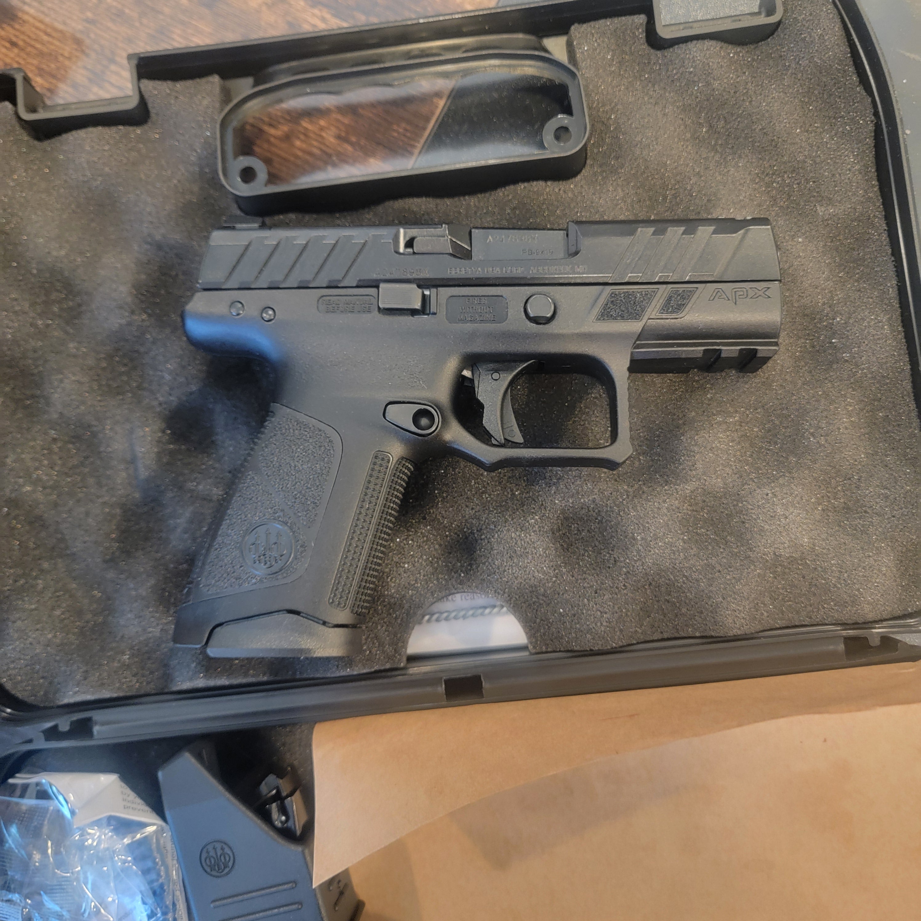 BERETTA APX-A1 Compact 9MM 15RD 3.7" black New – AAE FIREARMS