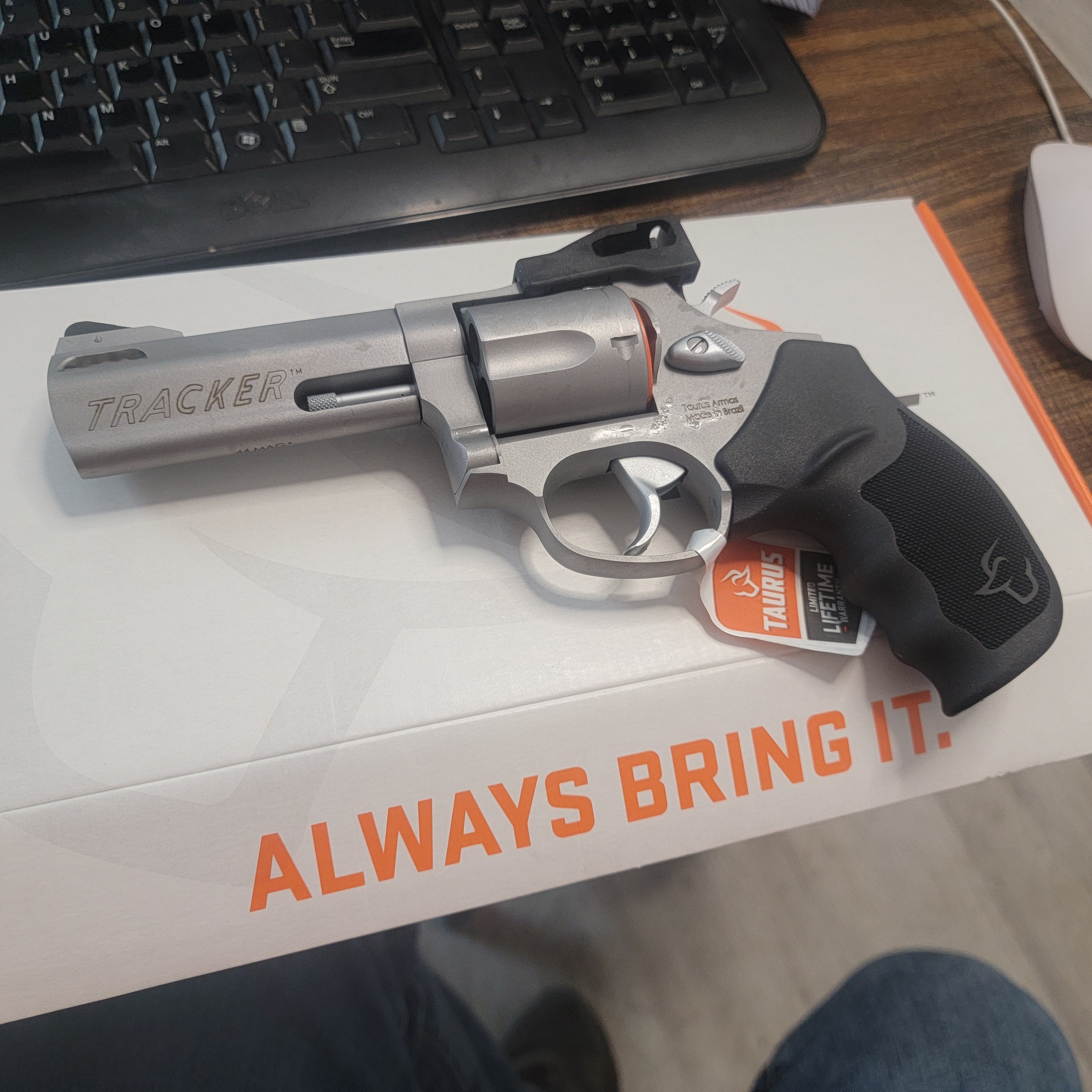 TAURUS TRACKER 44 MAG 4" PORTED 5 RD STAINLESS STEEL – AAE FIREARMS